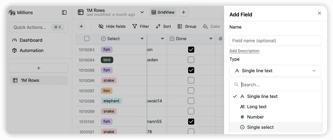 Teable – Postgres 与 Airtable 的完美结合 – 粼光开源集